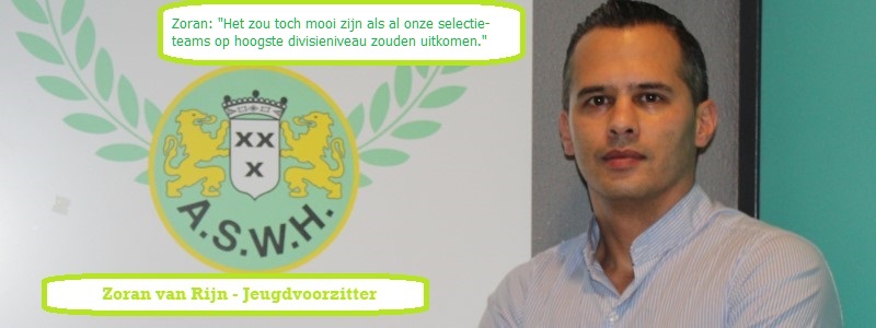 Zoran van Rijn: “Het streven is om het totale niveau te verbeteren” | ASWH